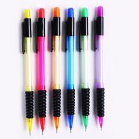 Quality High quality wholesale multi-colored 6pcs mechanical pencil with eraser for sale