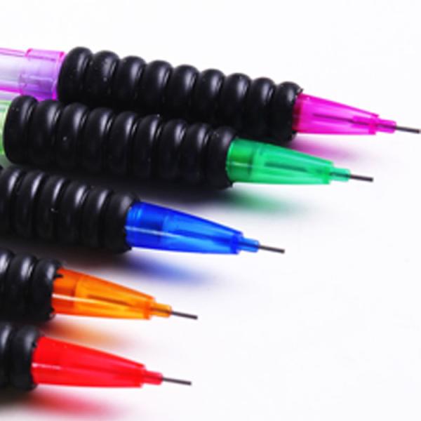 Quality High quality wholesale multi-colored 6pcs mechanical pencil with eraser for sale