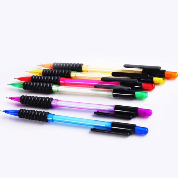 Quality High quality wholesale multi-colored 6pcs mechanical pencil with eraser for sale