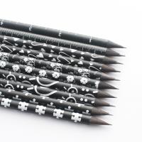 Quality Custom presharpened graphite pencil 10pcs soft black wood hb pencil with eraser for sale