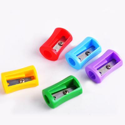 China single hole plastic PVC drum cheap pencil sharpeners for sale