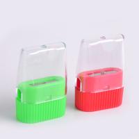 China custom bin shape single hole plastic wholesale office pencil sharpener for sale