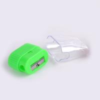 China custom bin shape single hole plastic wholesale office pencil sharpener for sale