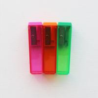 China wholesale reliable quality multicolor single hole mini pencil sharpener for sale