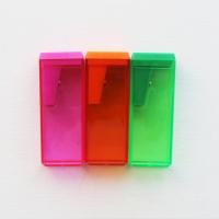 China wholesale reliable quality multicolor single hole mini pencil sharpener for sale