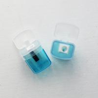 China office school supplies translucent cover multicolor plastic sharpener for sale