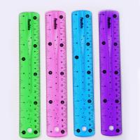 Quality wholesale flexible ruler fashion 8 inch semi transparent pvc 20cm flexible ruler for sale