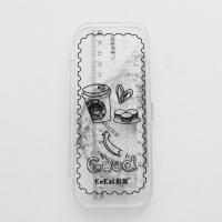 Quality high quality math stationery clear scale custom logo ruler set for sale