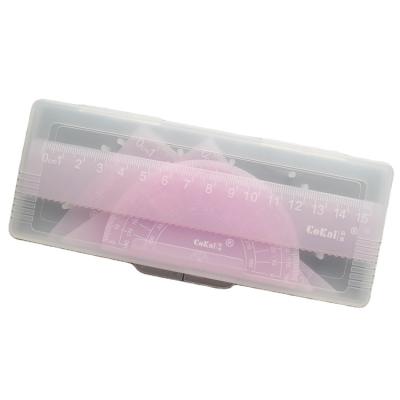 China Wholesale Student High Quality Stationery Set Small Plastic Rulers For School for sale