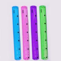 Quality hot selling 30cm clear pvc flexible ruler for sale
