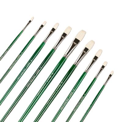 China Good Absorbability High Quality Pure Artist Bristles Paint Brush Set for sale