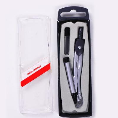 China Wholesale school stationery student metal mechanical math compass for sale