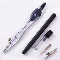 China student metal school stationery compass set for sale