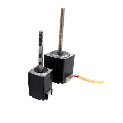중국 정확성 보정을 위한 사로잡힌 비 사로잡힌 리드 스크루 스텝 모터 Nema 17 작동기 판매용