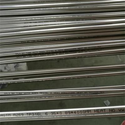 Cina Tubi di acciaio inossidabile ricoperti di calore brillante ASTM A213 / ASME SA213-10a TP304/ TP304H / TP304L per scambiatori di calore in vendita