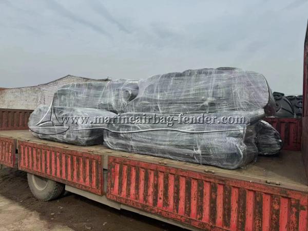 Quality Thickness Customized Ship Launching Rubber Airbag 0.3m - 2.0m Diameter for sale