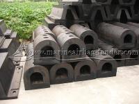 Quality Black D Rubber Fenders Customized Size Marine Extruded Fenders for sale