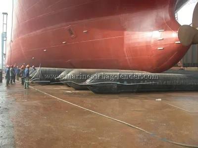 High Pressure Salvage Pontoon Natural Rubber Marine Salvage Air Bags For Sunken Vessel