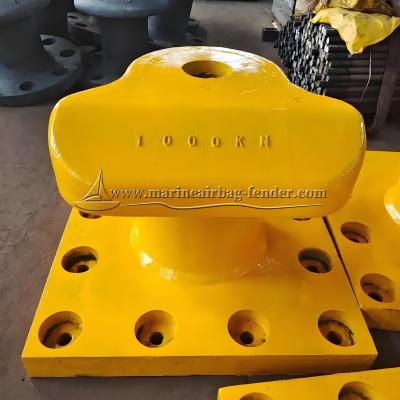 China Corrosion Resistant Bolted Dock Jetty Bollards Customized Size for sale