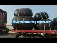Cylindrische scheepsfenders van natuurrubber opblaasbare fenders voor schepen