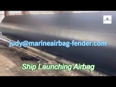 ISO14409 Standard  Boat Lifting Airbags Ship Launching Airbags For Shipyard Operations