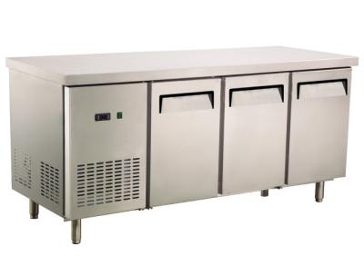 Cina Ventilazione che raffredda il tipo degli Stati Uniti di refrigerazione dell'attrezzatura del ristorante del frigorifero del banco di acciaio inossidabile in vendita