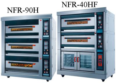 Cina Doppio pane staccabile Oven Gas Commercial Cake Oven della piattaforma per Luxious in vendita