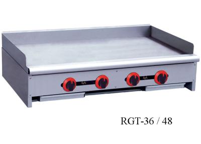 China Commercial Stainless Steel Gas Griddle Flat Surface Gas Range Griddle For Indoor for sale