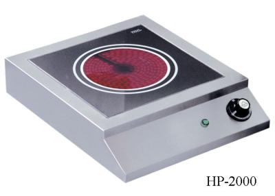 China Commercial Restaurant Cooking Equipment , Table Top Schott Ceran Electric Hob for sale