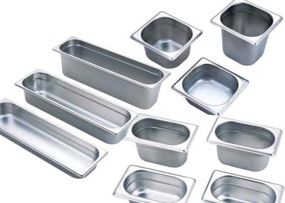 Cina Attrezzatura della cucina di acciaio inossidabile 201, GN Pan Stainless Steel Gastronorm Pan in vendita