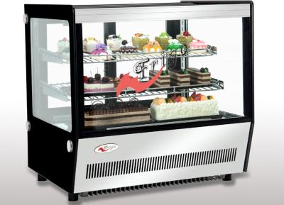 中国 空冷のカウンタートップのパン屋の陳列ケース120L/160L LEDライト デジタルDixellコントローラー 販売のため