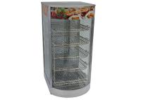 China 0.85KW Power Commercial Electric Pie Warmer Mini Countertop Heated Display Case for sale