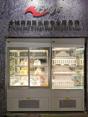 China 2.0 Version Multideck Open Chiller White Color Body Automatic Defrosting for sale