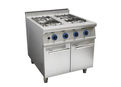 Cina Sicurezza che cucina le linee cucina a gas di isolato con 4/6 bruciatori europei in vendita