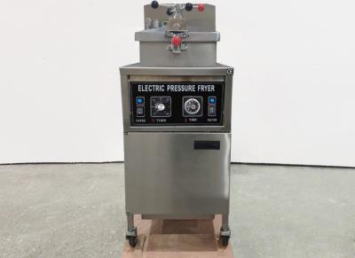 China Electric Pressure Fryer 24L Max.200℃ Automatic Temperature Controller S/S 304 for sale