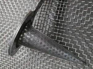 Cina Filtro conico del cappello delle streghe della struttura con la maniglia che rimuove le particelle solide in vendita