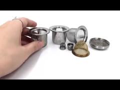 Custom Mesh Screen Filter Disc Tube Cylinder Dome Conical Shaped