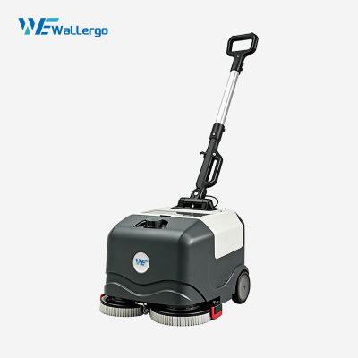 China High Quality 24V 12AH Battery Electric Commercial Floor Scrubber Suitable for Indoor Marble Floor Cleaning for sale
