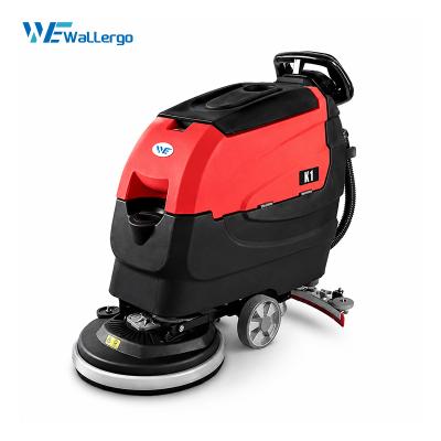 China Self-Propelled Floor Cleaning Machine Commercial Electric Concrete Floor Scrubber Machine for Business Center for sale