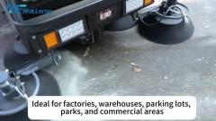 KS19 Heavy-Duty Ride-On Sweeper for Large Areas