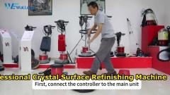 KW18 Professional Crystal Surface Refinishing Machine