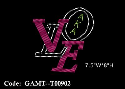 China GAMT--T00902 Rhinestone Transfer Designs for T-shirt / Hat / Bags, etc. for sale