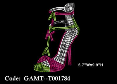 China GAMT--T001784 Rhinestone Transfer Designs for T-shirt / Hat / Bags, etc. for sale