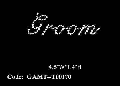 China GAMT--T00170  Rhinestone Transfer Designs for T-shirt / Hat / Bags, etc. for sale
