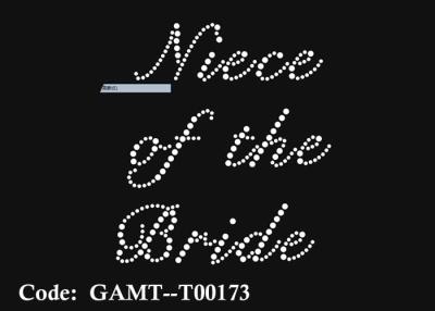 China GAMT--T00173  Rhinestone Transfer Designs for T-shirt / Hat / Bags, etc. for sale