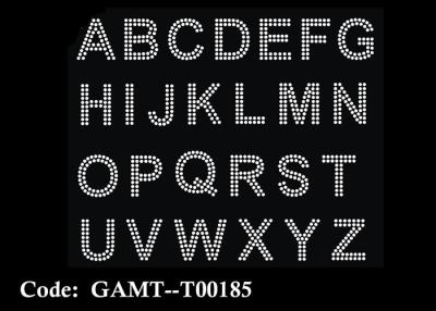 China GAMT--T00185  Rhinestone Transfer Designs for T-shirt / Hat / Bags, etc. for sale