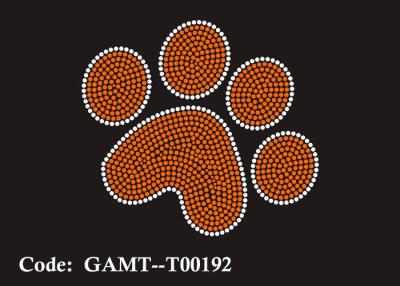 China GAMT--T00192 Rhinestone Transfer Designs for T-shirt / Hat / Bags, etc. for sale