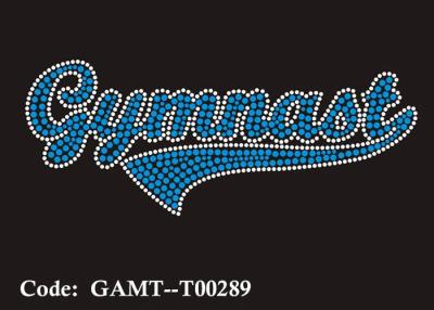 China GAMT--T00289 Rhinestone Transfer Designs for T-shirt / Hat / Bags, etc. for sale