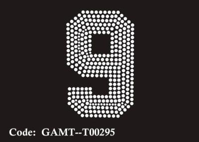 China GAMT--T00295 Rhinestone Transfer Designs for T-shirt / Hat / Bags, etc. for sale