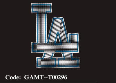 China GAMT--T00296 Rhinestone Transfer Designs for T-shirt / Hat / Bags, etc. for sale